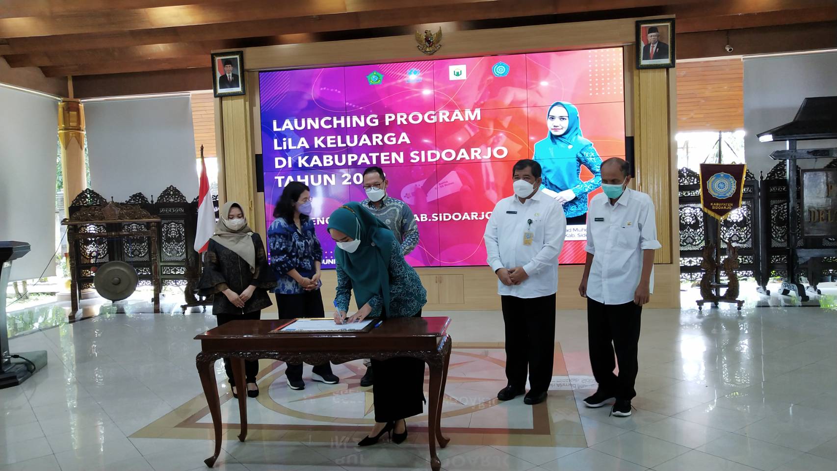 Launching LiLA Keluarga (Family MUAC) Tahun 2022 di Kabupaten Sidoarjo ...