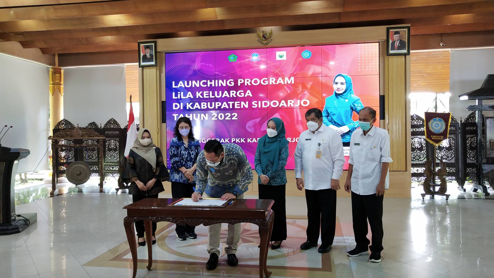 Launching LiLA Keluarga (Family MUAC) Tahun 2022 di Kabupaten Sidoarjo ...