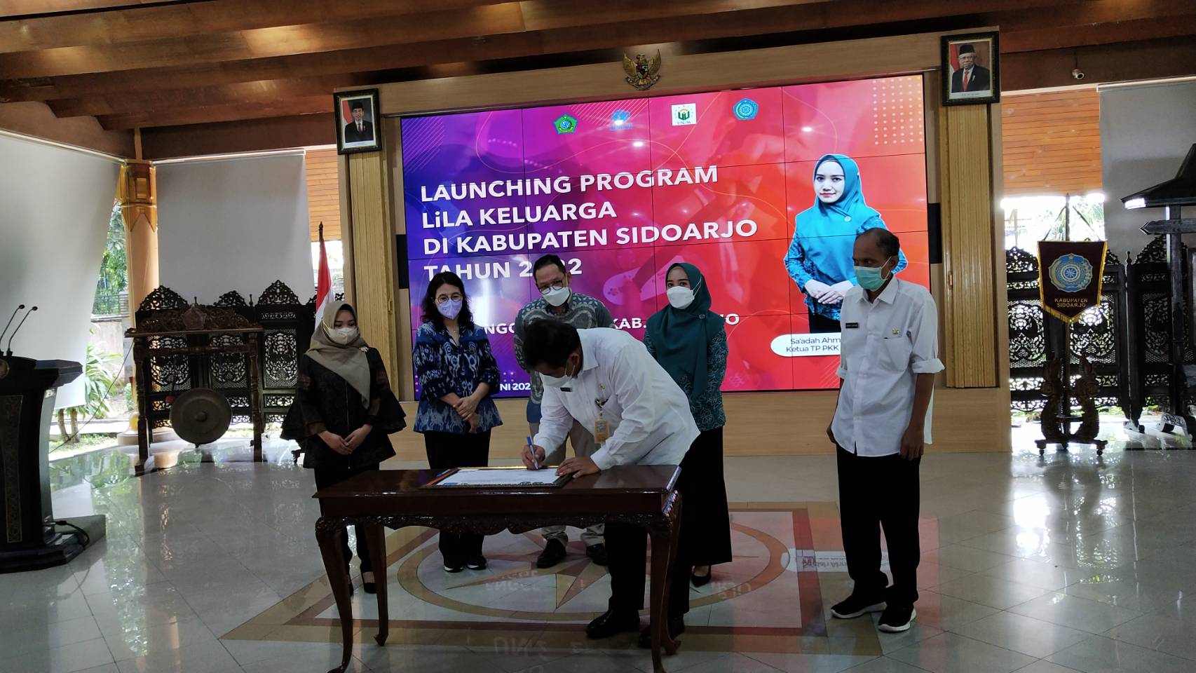 Launching LiLA Keluarga (Family MUAC) Tahun 2022 di Kabupaten Sidoarjo ...