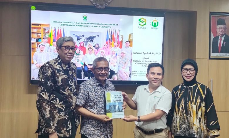 LPPM Unusa Melakukan Laporan Kinerja Selama 1 Tahun (2023) kepada Pimpinan Unusa – LPPM UNUSA